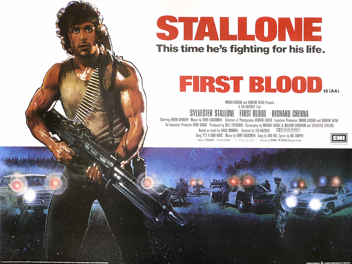 First Blood Film Poster - 1134x850 Wallpaper - teahub.io
