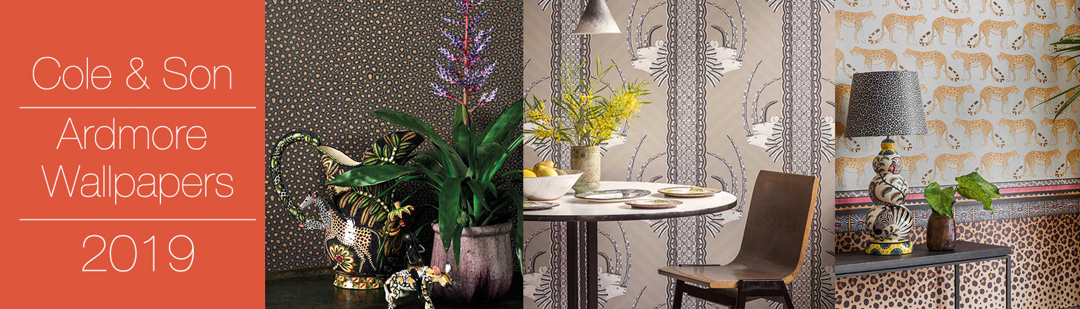Cole And Son Ardmore Collection Wallpaper - Interior Design - 1548x444 ...