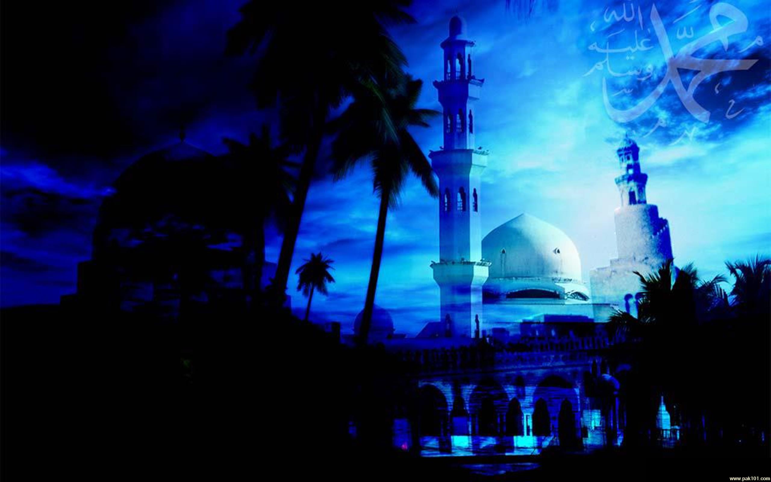 Beautiful Mosque - Blue - 2560x1600 Wallpaper - teahub.io
