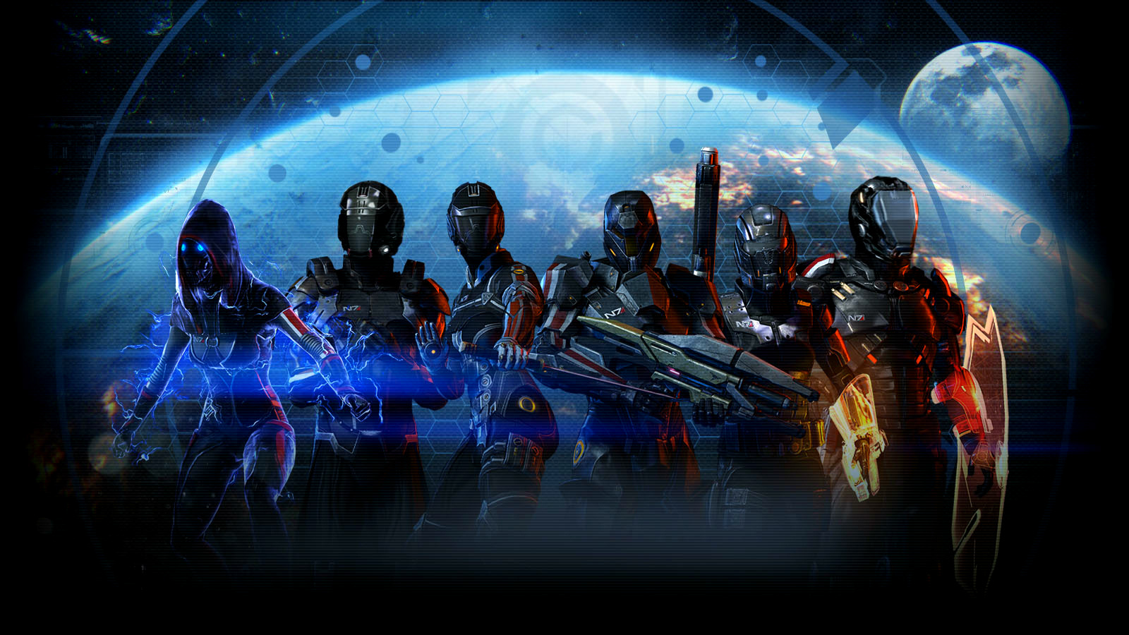 Mass Effect 3 Wallpaper N7 Units - Mass Effect 3 - 1600x900 Wallpaper ...