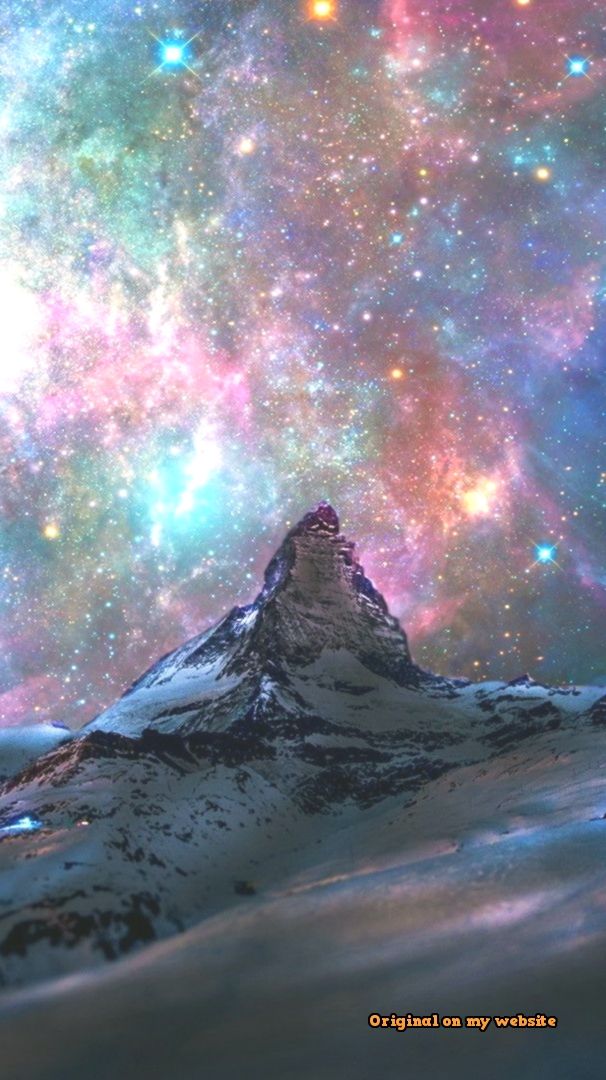 Galaxy Nature Wallpaper - 606x1080 Wallpaper - teahub.io