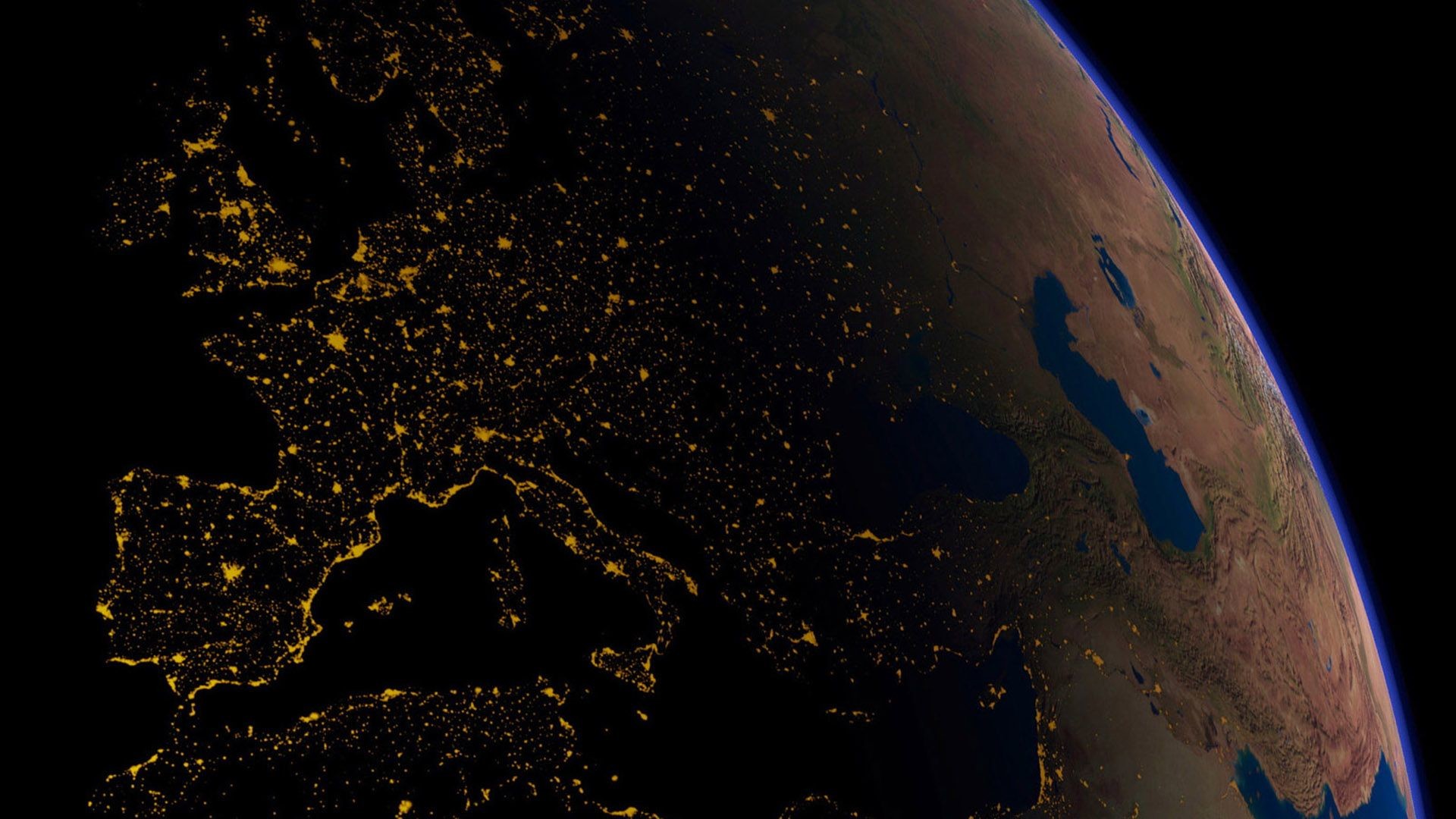 Hubble Ultra Deep Field Pics About Space - Earth Lights - 1920x1080 ...