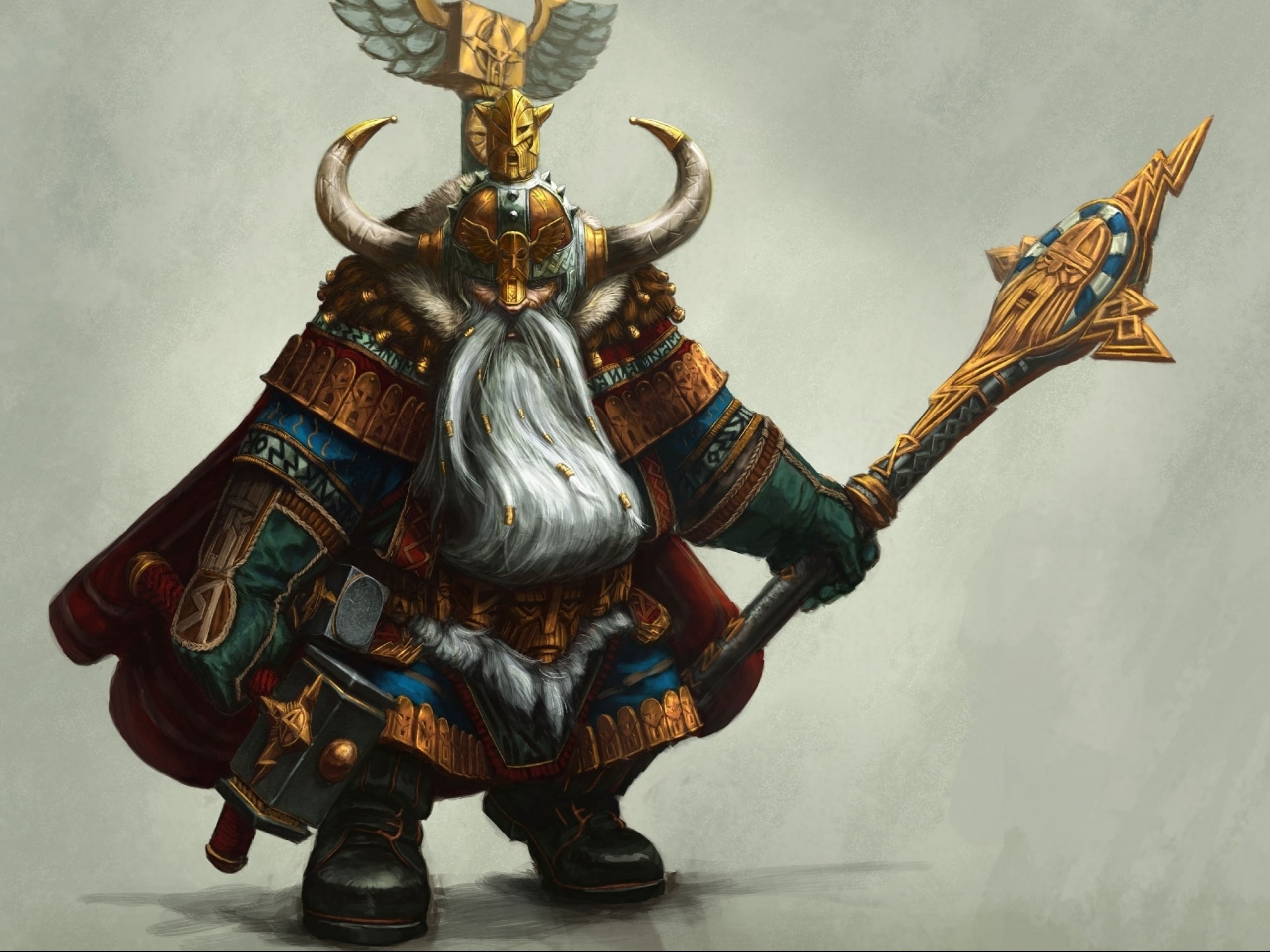 Warhammer Dwarf Rune Priest - 2560x1920 Wallpaper - teahub.io