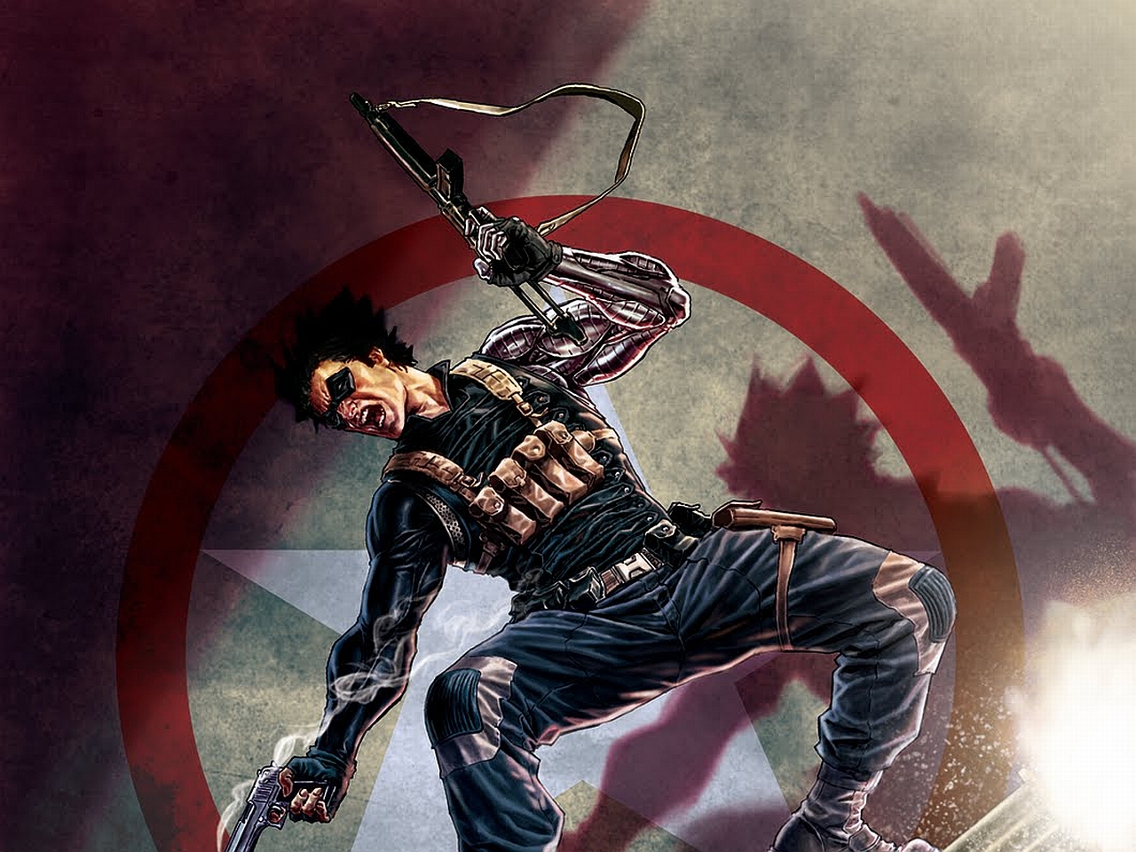 Winter Soldier - Winter Soldier Comic - 1280x960 Wallpaper - teahub.io