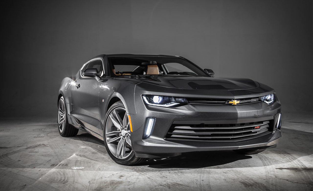 Grey Chevy Camaro - Chevrolet Camaro Coupe 2016 - 1280x782 Wallpaper ...