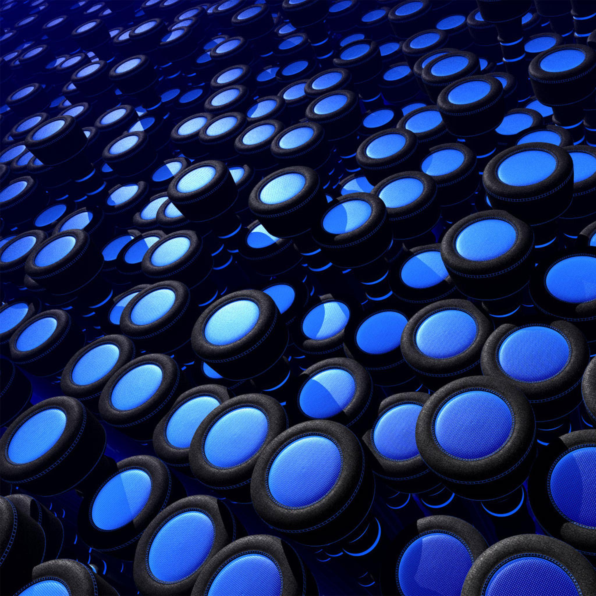 Blue Abstract Wallpaper Portrait - 2048x2048 Wallpaper - teahub.io