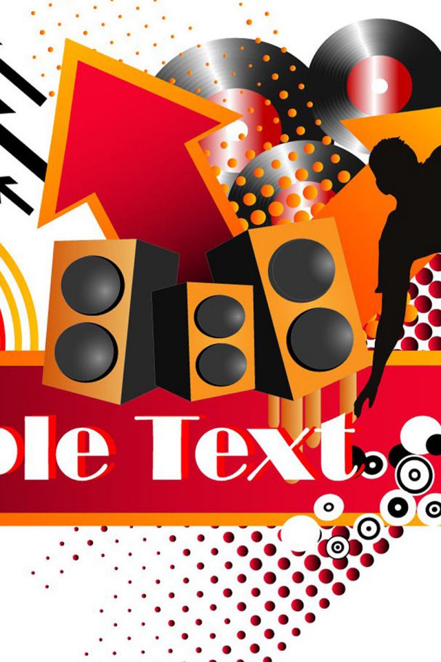 Vector Music - 640x960 Wallpaper - teahub.io