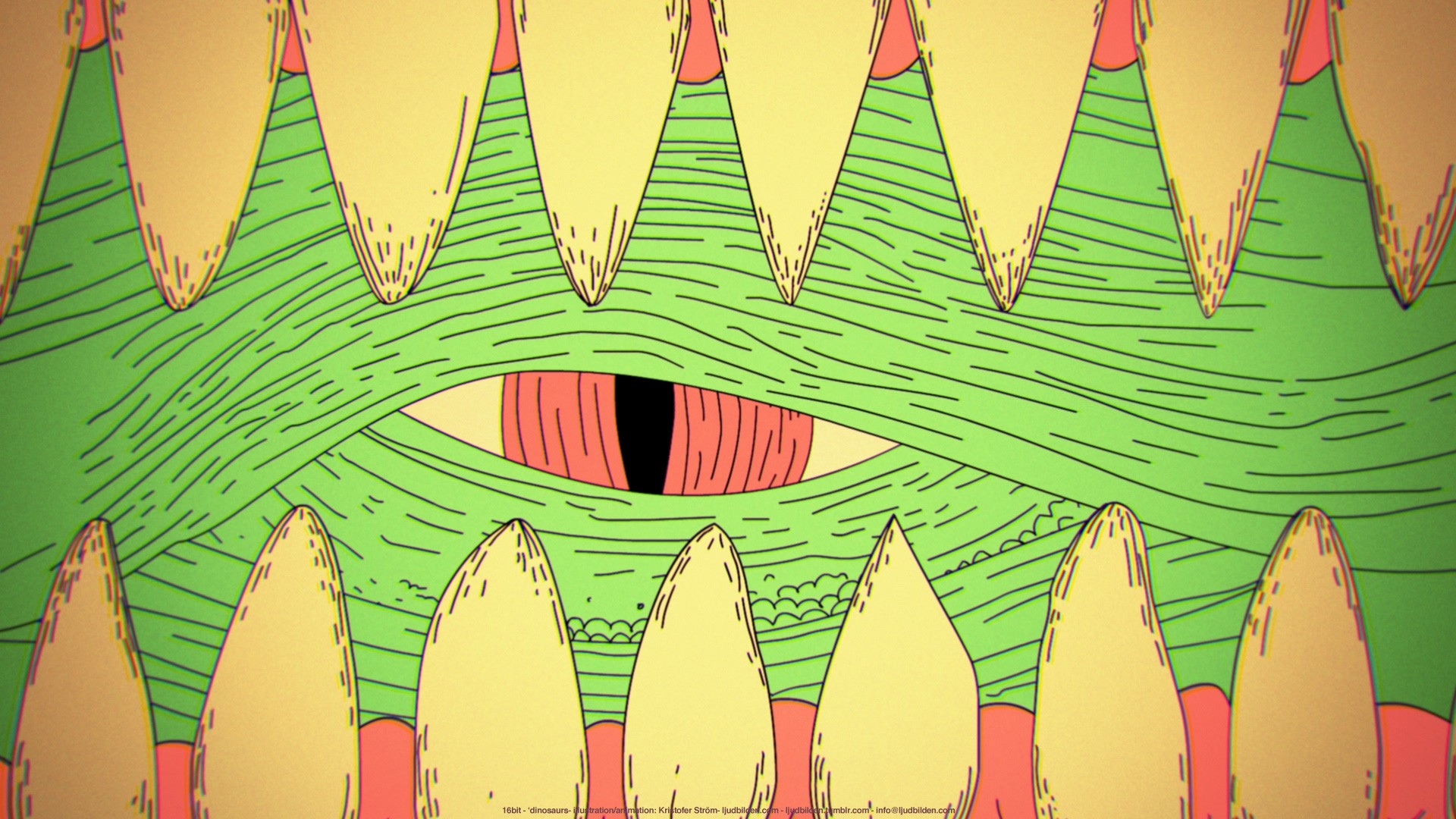 Abstract Dinosaur 16 Bit - 1920x1080 Wallpaper - teahub.io