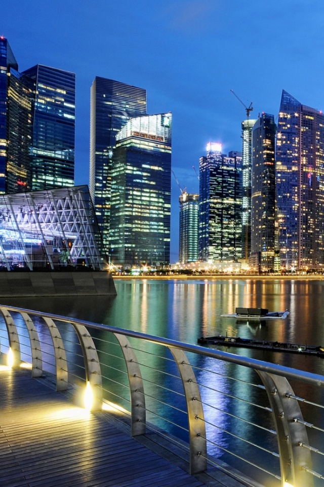 Beautiful Buildings At Night - 640x960 Wallpaper - teahub.io