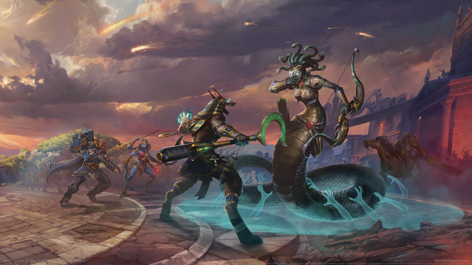 Smite Art - 1920x1080 Wallpaper - teahub.io