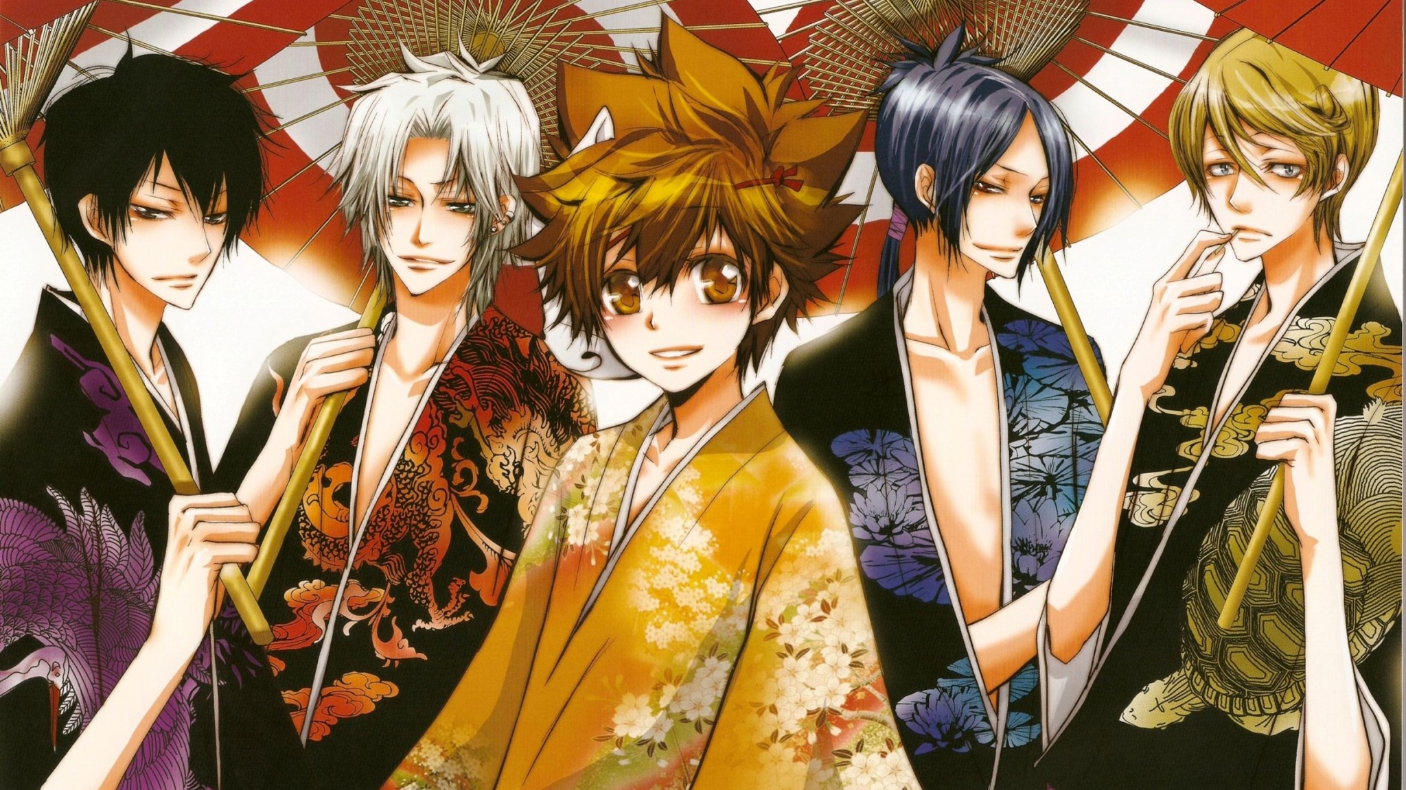 Katekyo Hitman Reborn Banner - 2048x1152 Wallpaper - teahub.io