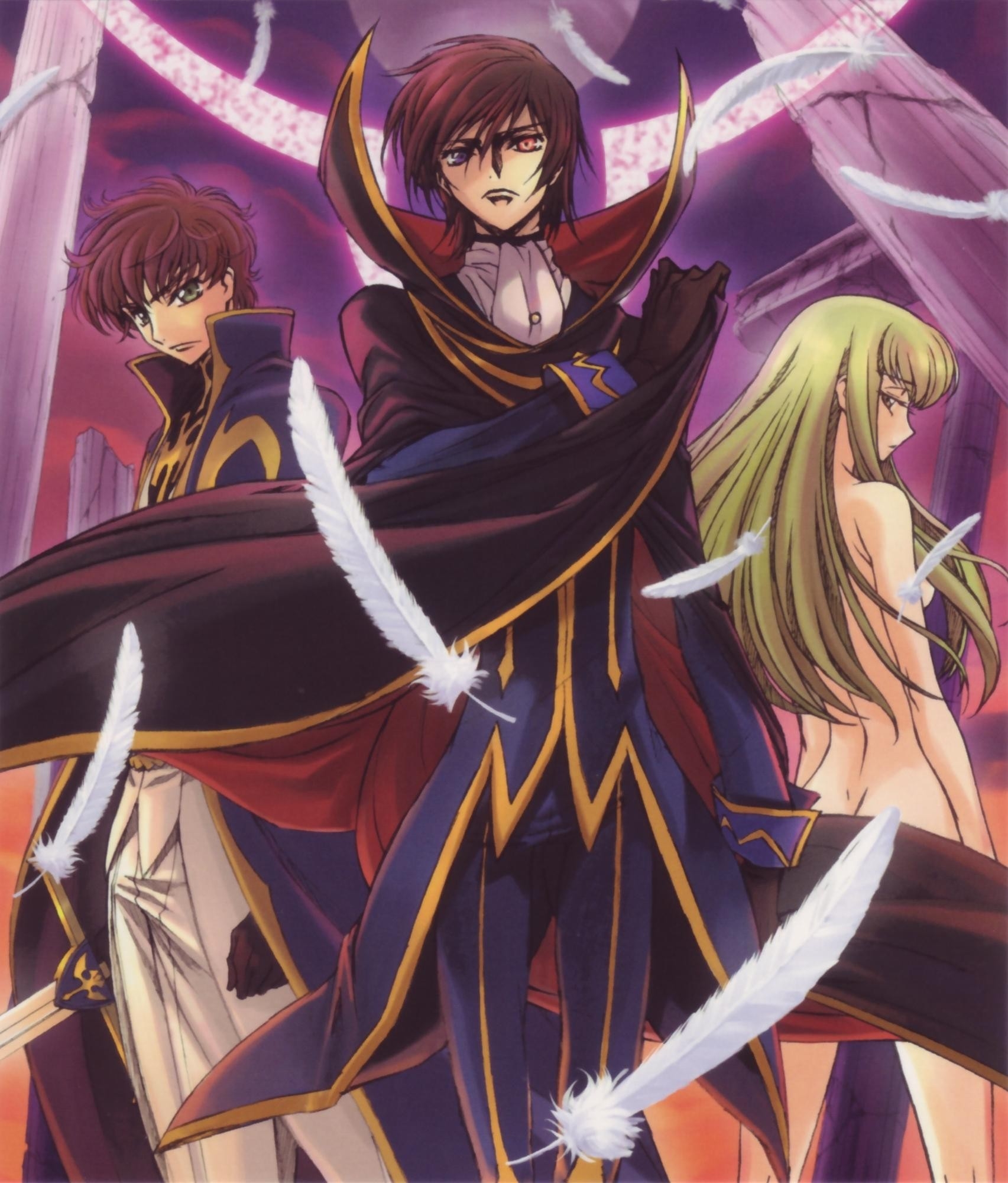 Code Geass Cc Lelouch Suzaku - 1705x2000 Wallpaper - teahub.io
