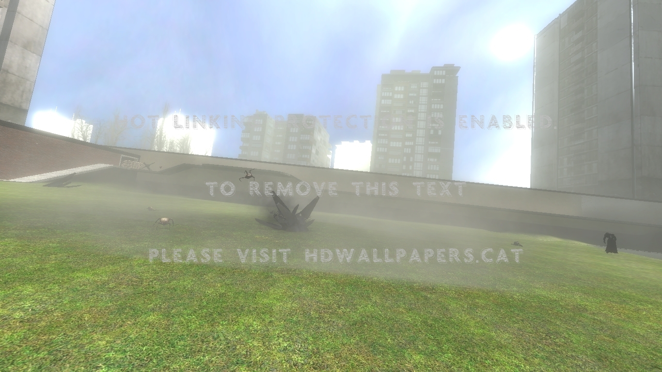 Invasion Half Valve Mod Life Head Gmod Crab - Grass - 1366x768 ...