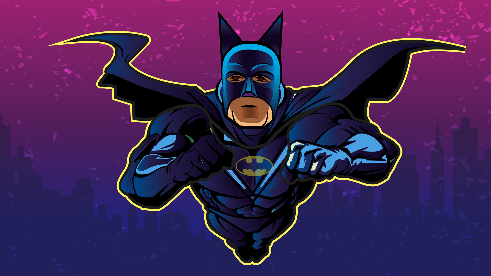 Purple Batman - 1920x1080 Wallpaper - teahub.io