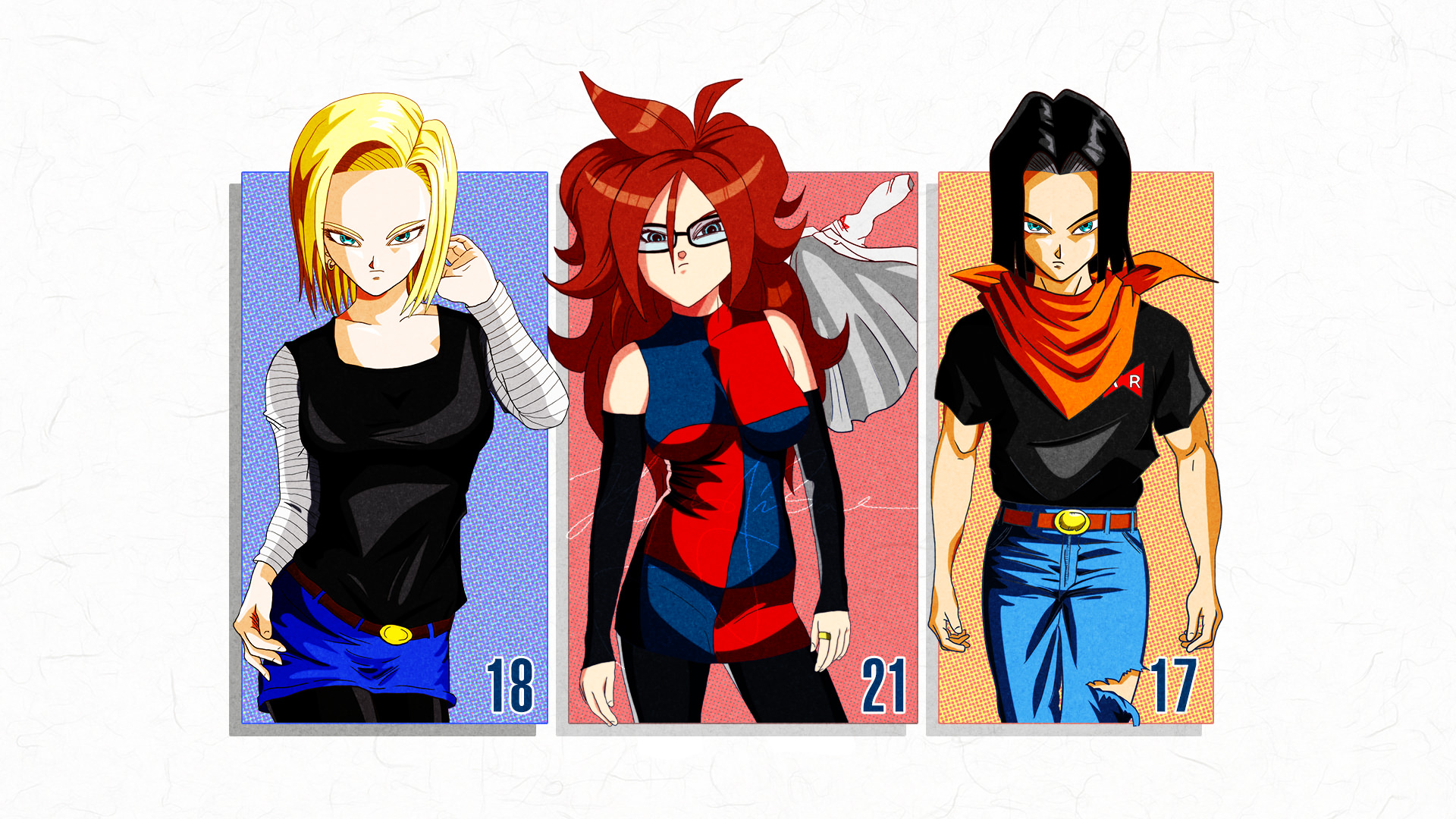 Android 18 E 17 - 1920x1080 Wallpaper - teahub.io