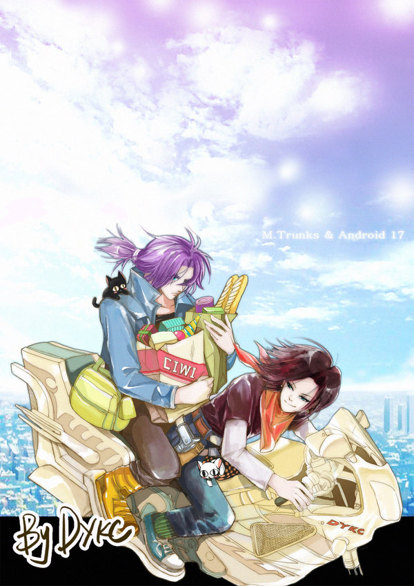 Anime, Dragon Ball, Dragon Ball Z, Android 17, Trunks - Trunks And ...