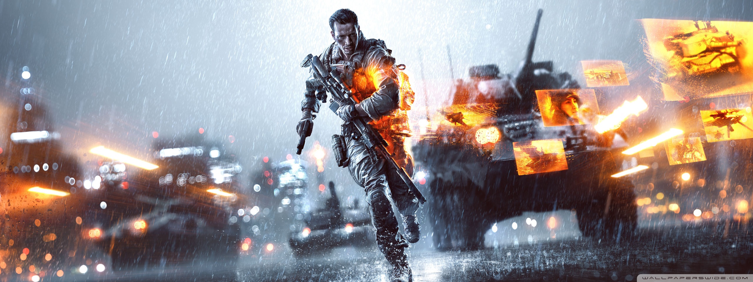 Battlefield 4 Wallpaper Gif - 2560x960 Wallpaper - teahub.io