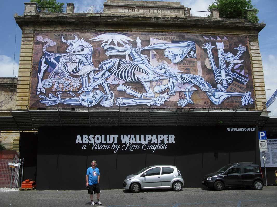 Ron English Rome2 - Basilica Di San Lorenzo, Milano - 1067x800 ...