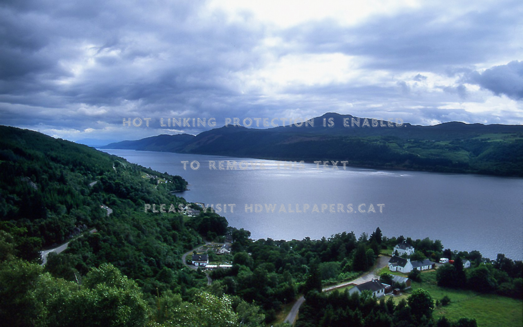 Loch Ness Lake Inverness Blue Sky Highlands - Lochneso Ezeras ...
