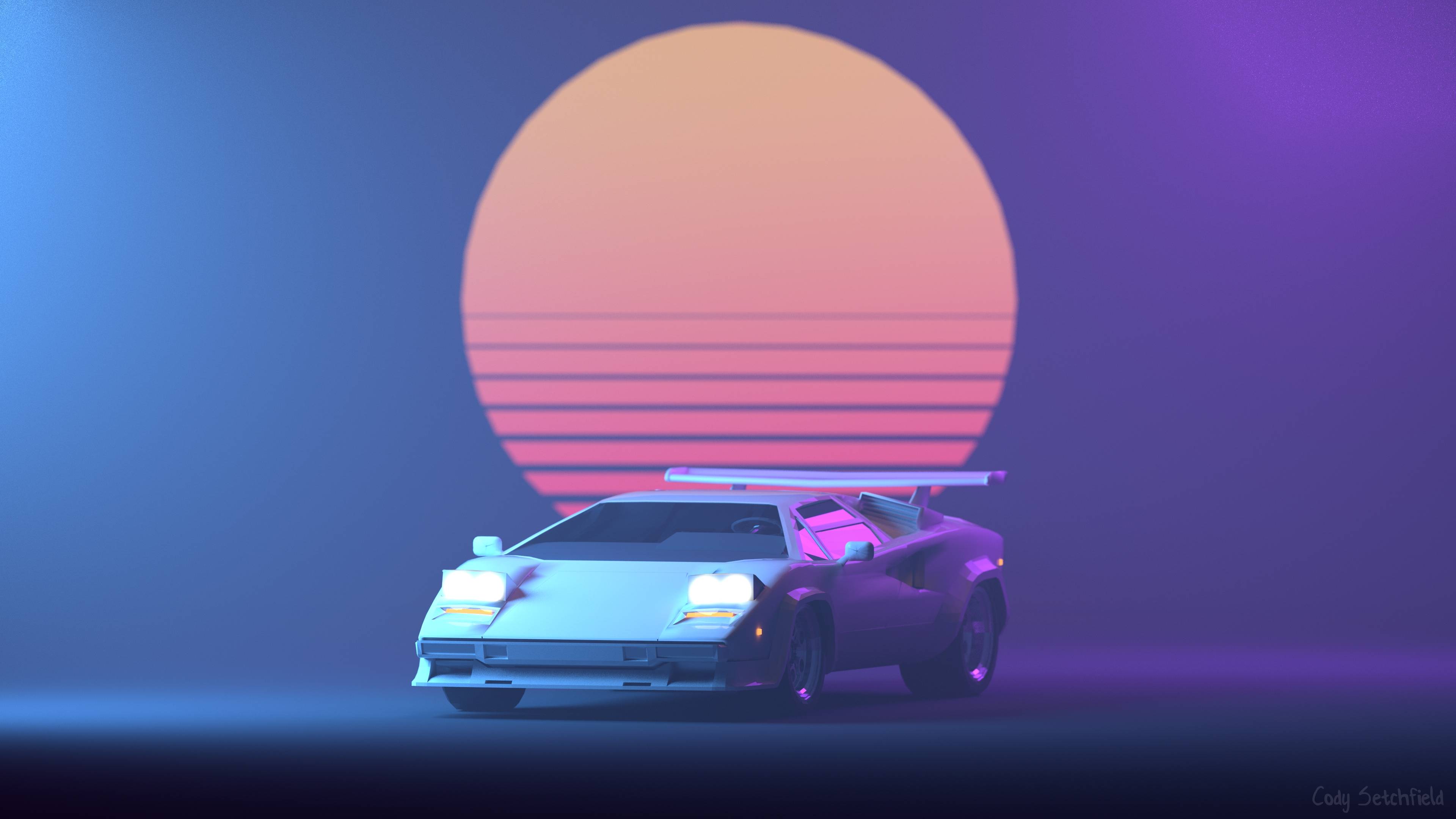 Retro Wave Wallpaper 4k - 3840x2160 Wallpaper - teahub.io
