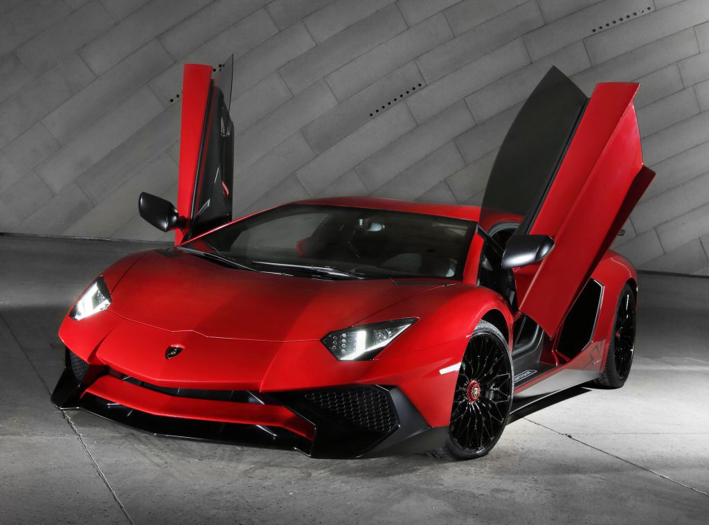 Lamborghini Aventador Sv Picture - Red Lamborghini Aventador Sv ...