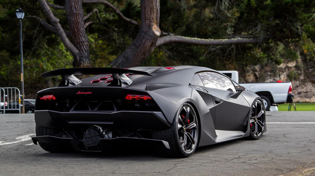 Lamborghini Sesto Elemento Rear - 1008x566 Wallpaper - teahub.io