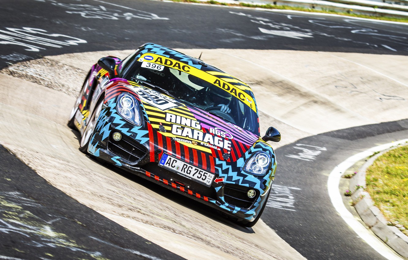 Photo Wallpaper Porsche, Porsche, Cayman, Caiman - Sports Car Racing ...