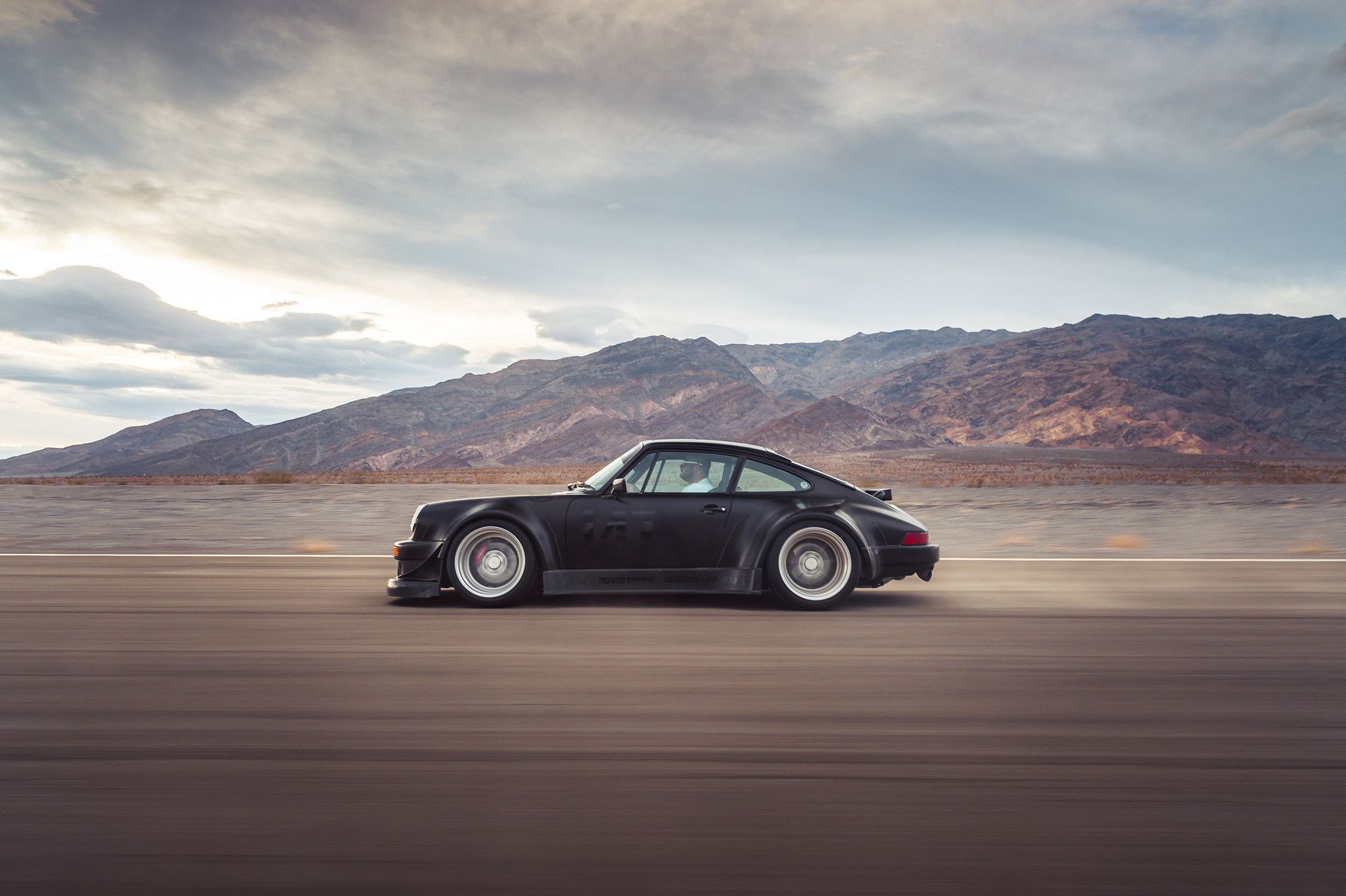 Black Widebody Sport Car On Rotiform Mlw Wheels - Porsche 993 Wallpaper ...