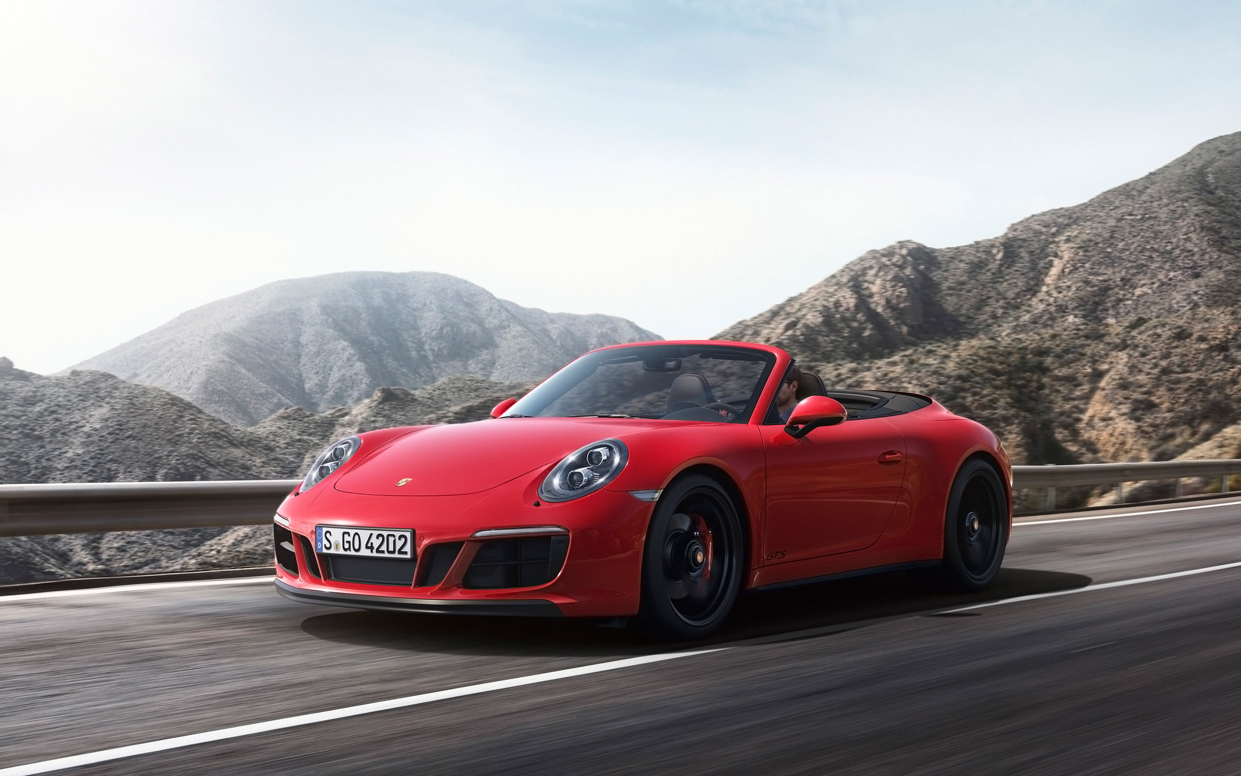 Porsche 911 Red Convertible - 2560x1600 Wallpaper - teahub.io