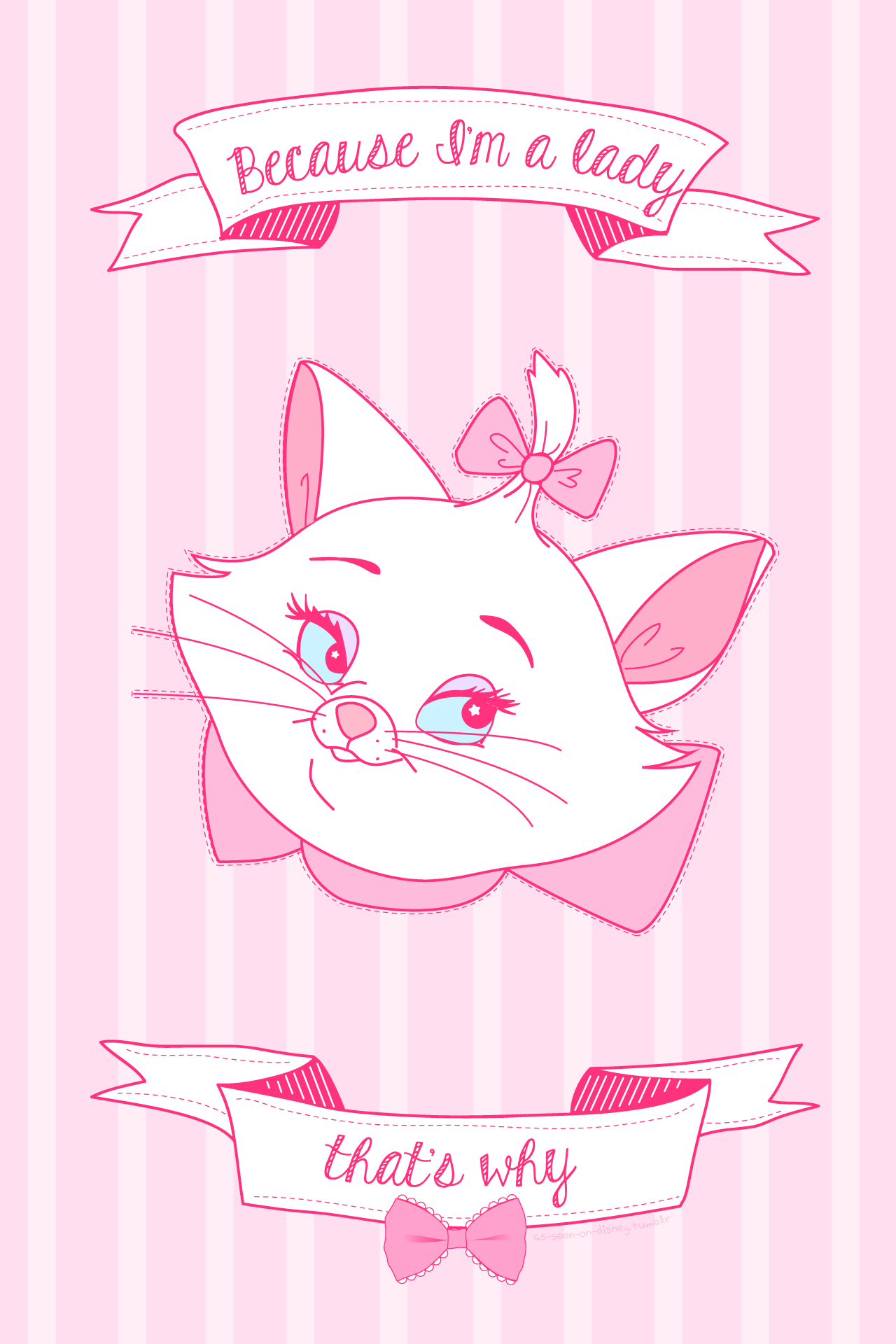 Marie Cat Disney Im A Lady Thats - 1280x1920 Wallpaper - teahub.io