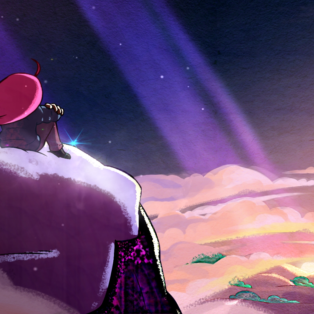 Celeste Summit - 1080x1080 Wallpaper - teahub.io