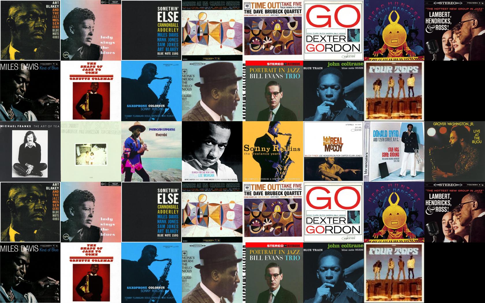 Blue Note Album Covers Collage - 1680x1050 Wallpaper - teahub.io