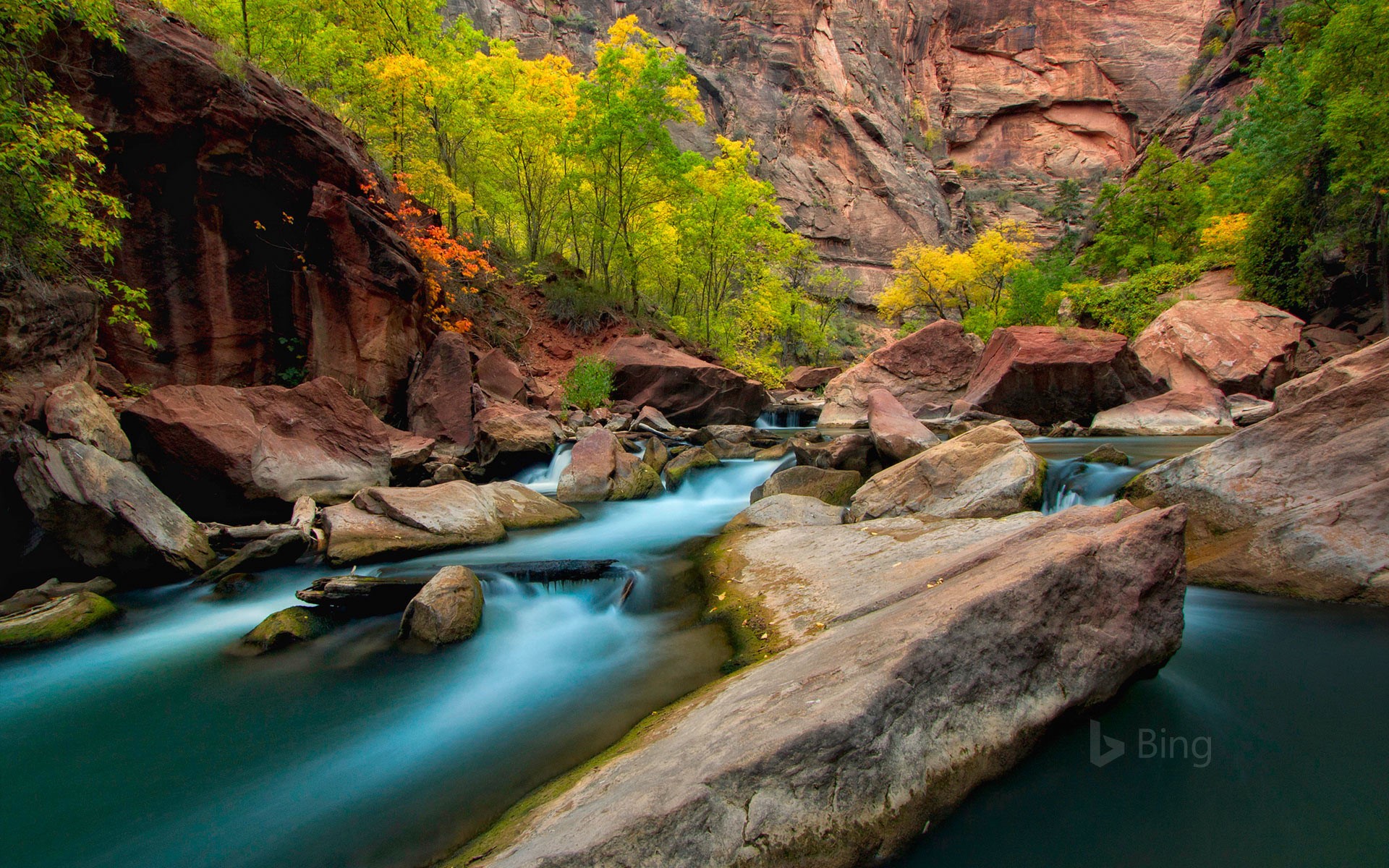 Zion National Park - Narrows Zion Desktop Background - 1920x1200 ...