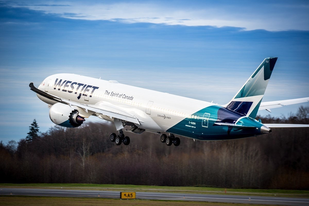 Westjet S First Boeing 787 Dreamliner Has Arrived - Westjet 787 ...