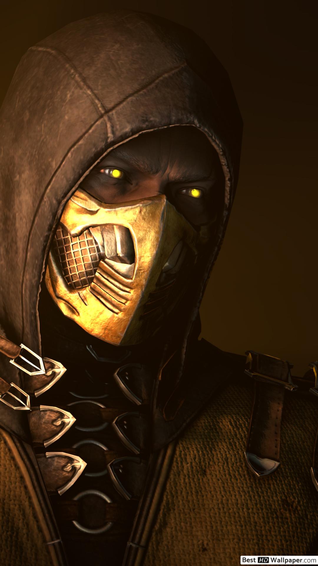 Mortal Kombat X Scorpion Profile - 1080x1920 Wallpaper - teahub.io