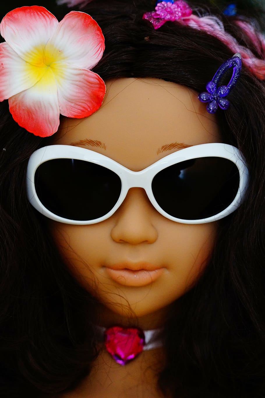 Doll, Display Dummy, Face, Diva, Head, Sunglasses, - Doll - 910x1367 ...