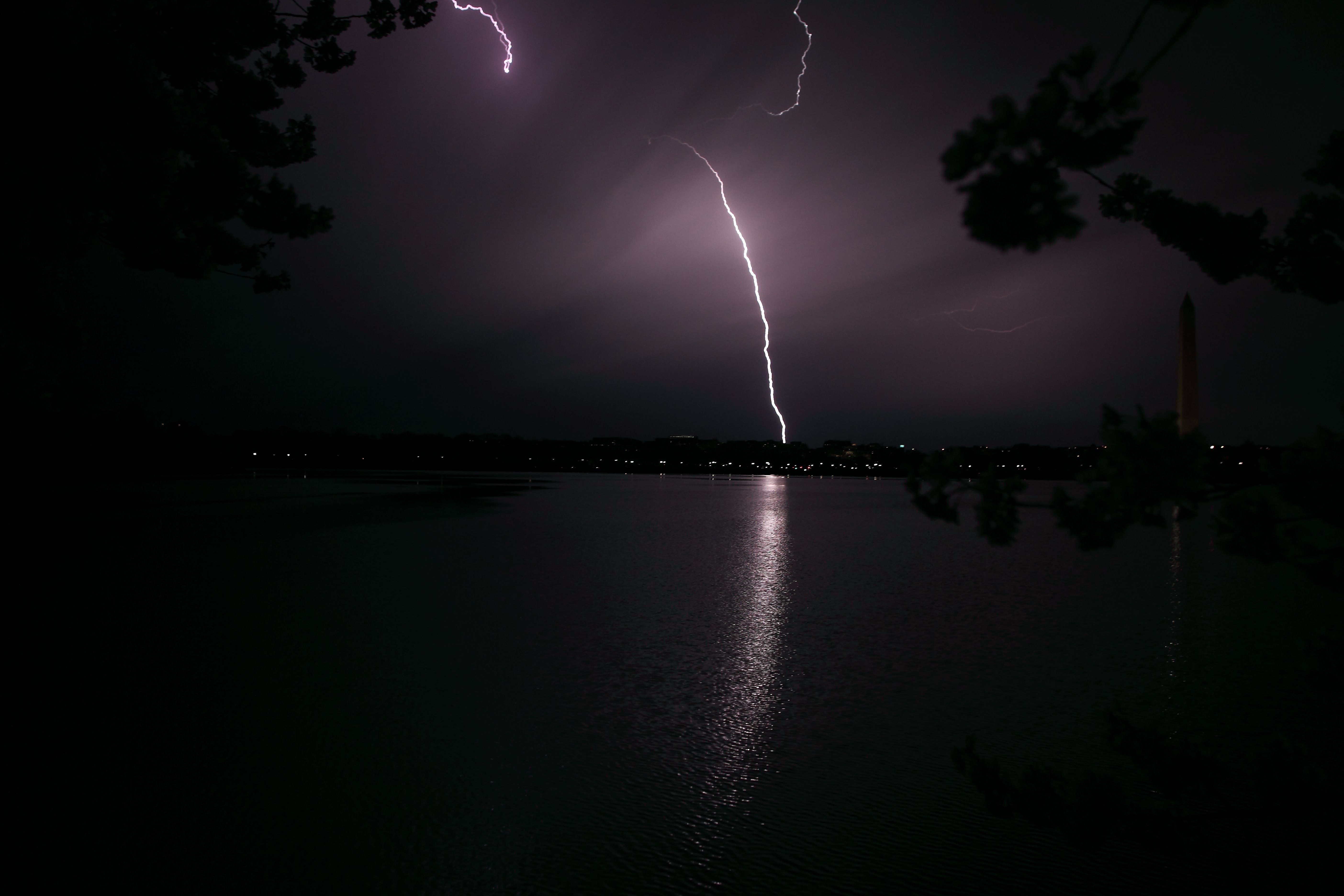 Night Sky Lightning Strike - Lightning Strike Night - 5616x3744 ...