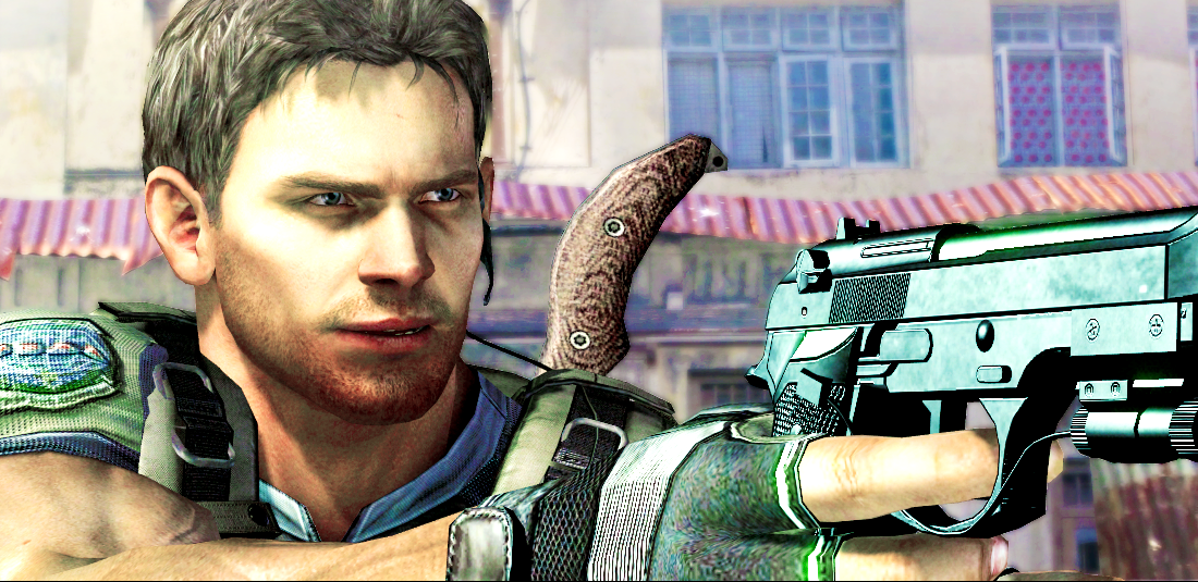 Chris Redfield - Pc Game - 1100x535 Wallpaper - teahub.io