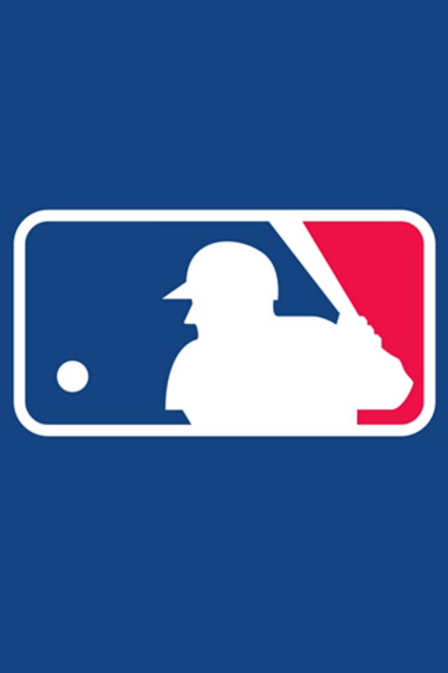 Mlb Logo Wallpaper - Mlb At Bat App Logo - 640x960 Wallpaper - teahub.io