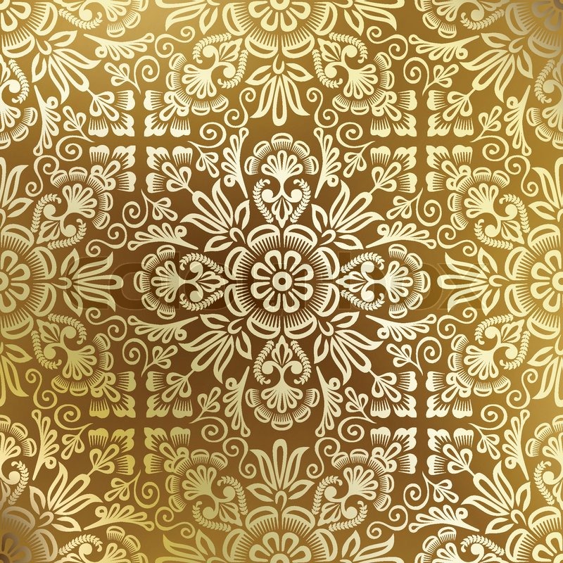 Elegant Gold Background Pattern