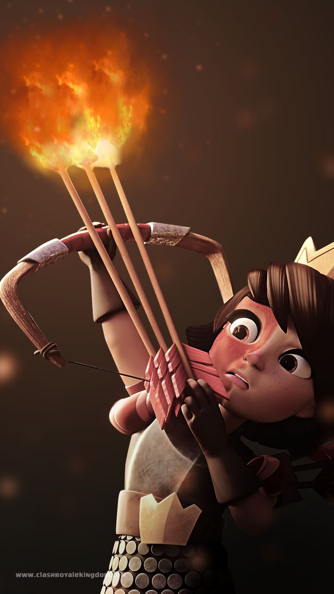 Clash Royale Princess Art - 1080x1920 Wallpaper - teahub.io