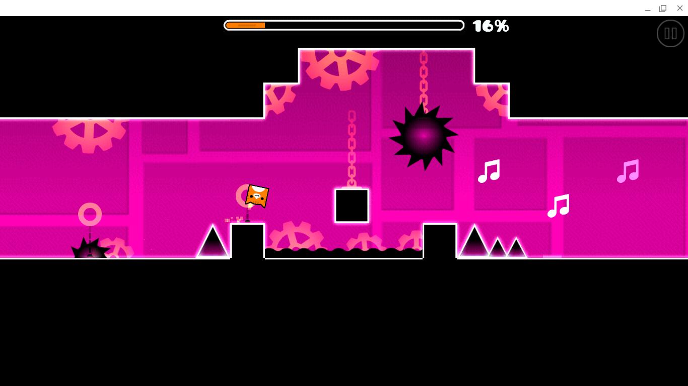 Geometry Dash Clutterfunk - 1366x768 Wallpaper - teahub.io