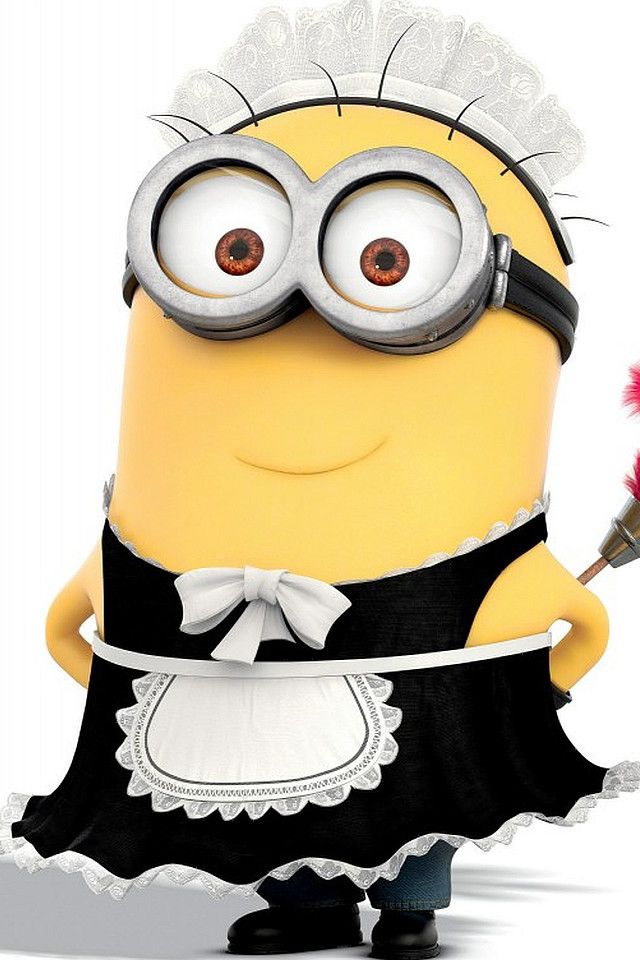 Minion Housekeeper - 640x960 Wallpaper - teahub.io