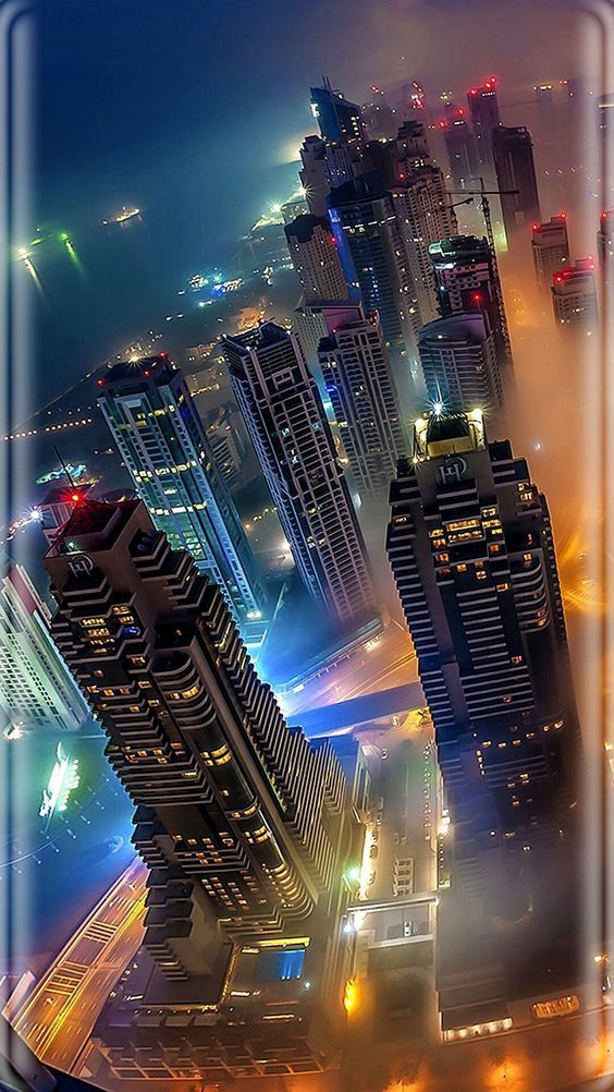 Home Screen Wallpaper Night City - 564x1002 Wallpaper - teahub.io