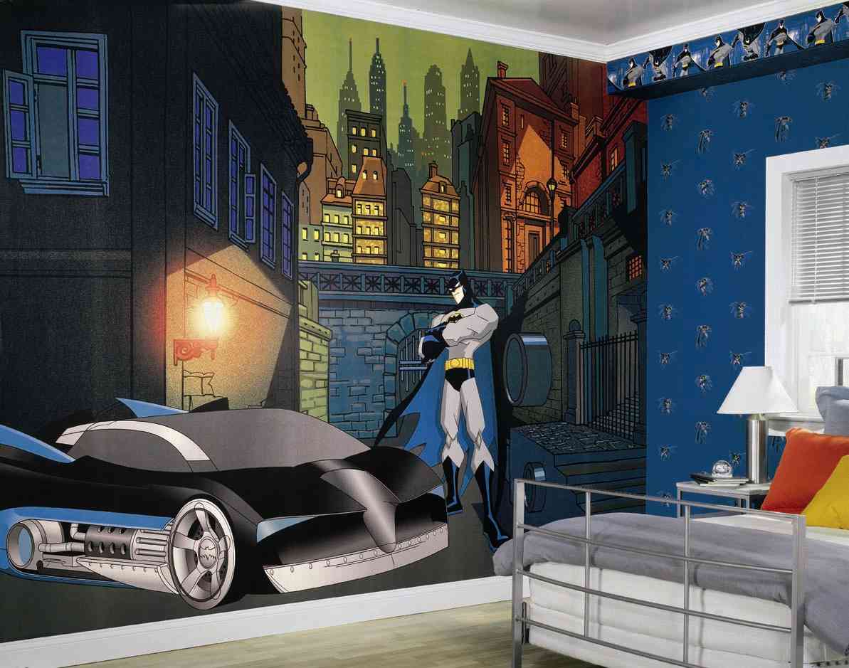 Batman Wall Mural - 1193x939 Wallpaper - teahub.io