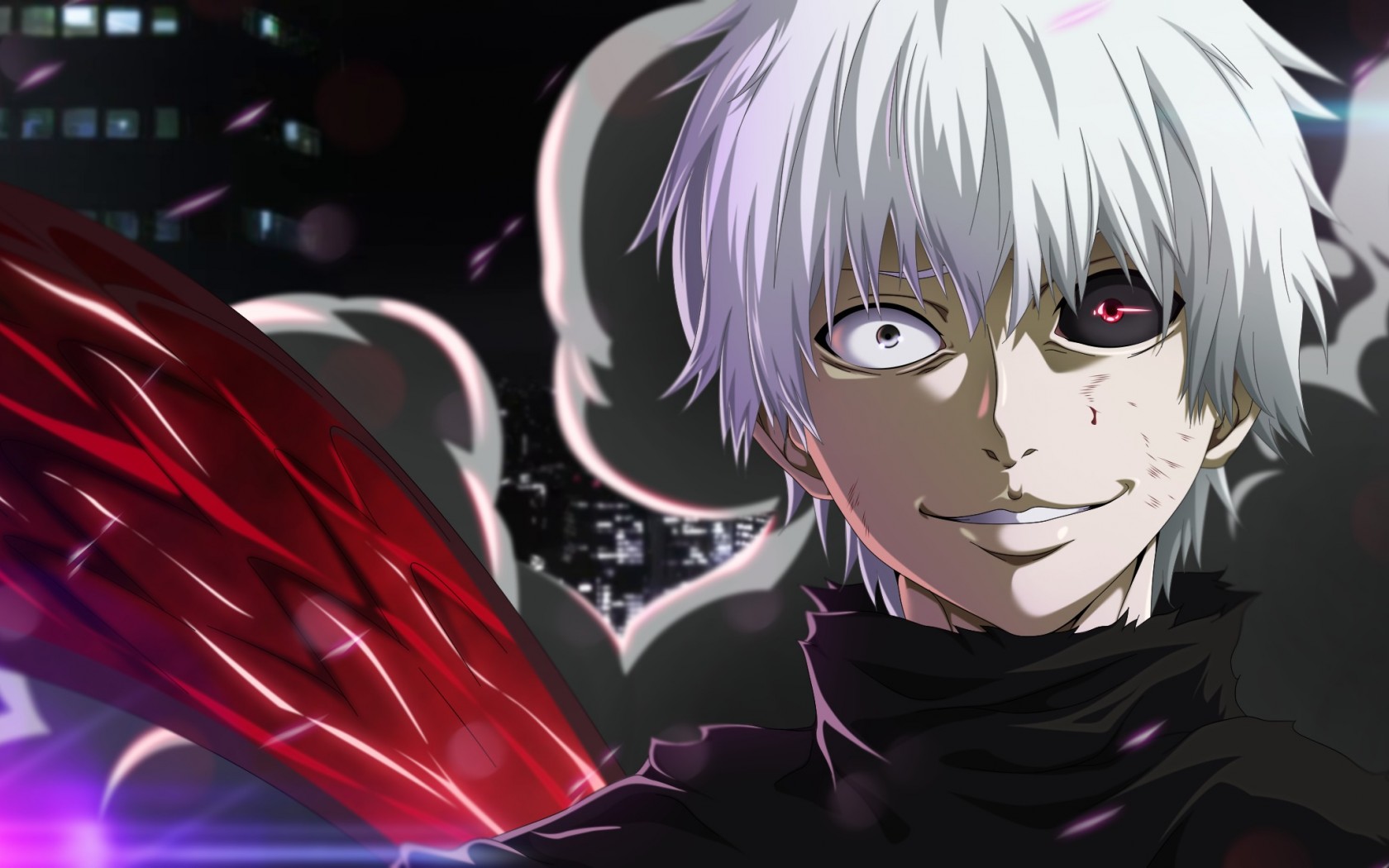 Tokyo Ghoul Kaneki Smile - 1680x1050 Wallpaper - teahub.io