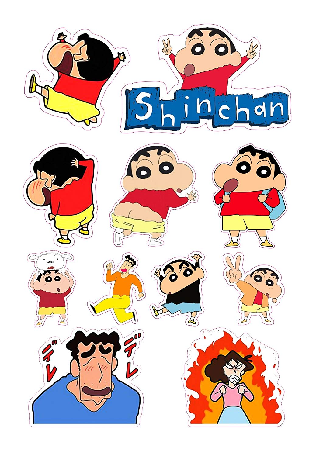 Shinchan Sticker - Shin Chan - 1062x1500 Wallpaper - teahub.io