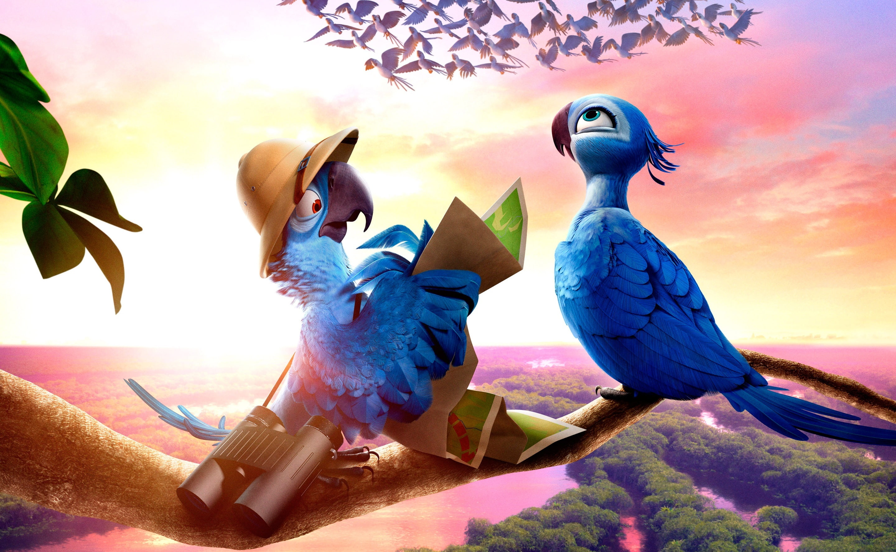 Rio 2 Cartoon - 2880x1773 Wallpaper - teahub.io
