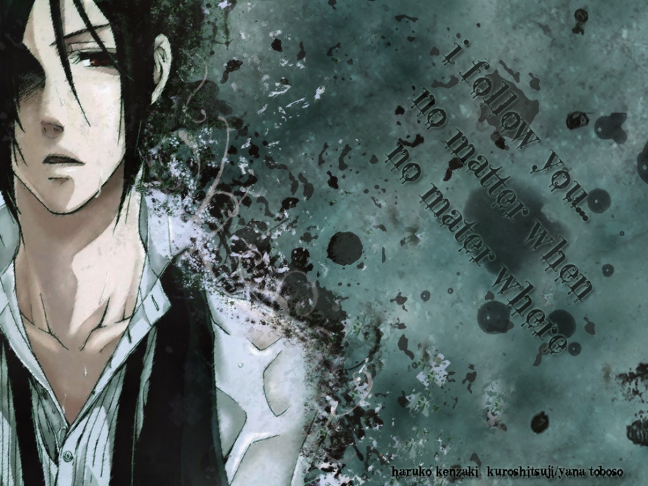 Sebastian Michaelis - Sebastian Michaelis Black Butler Poster - 936x702 ...