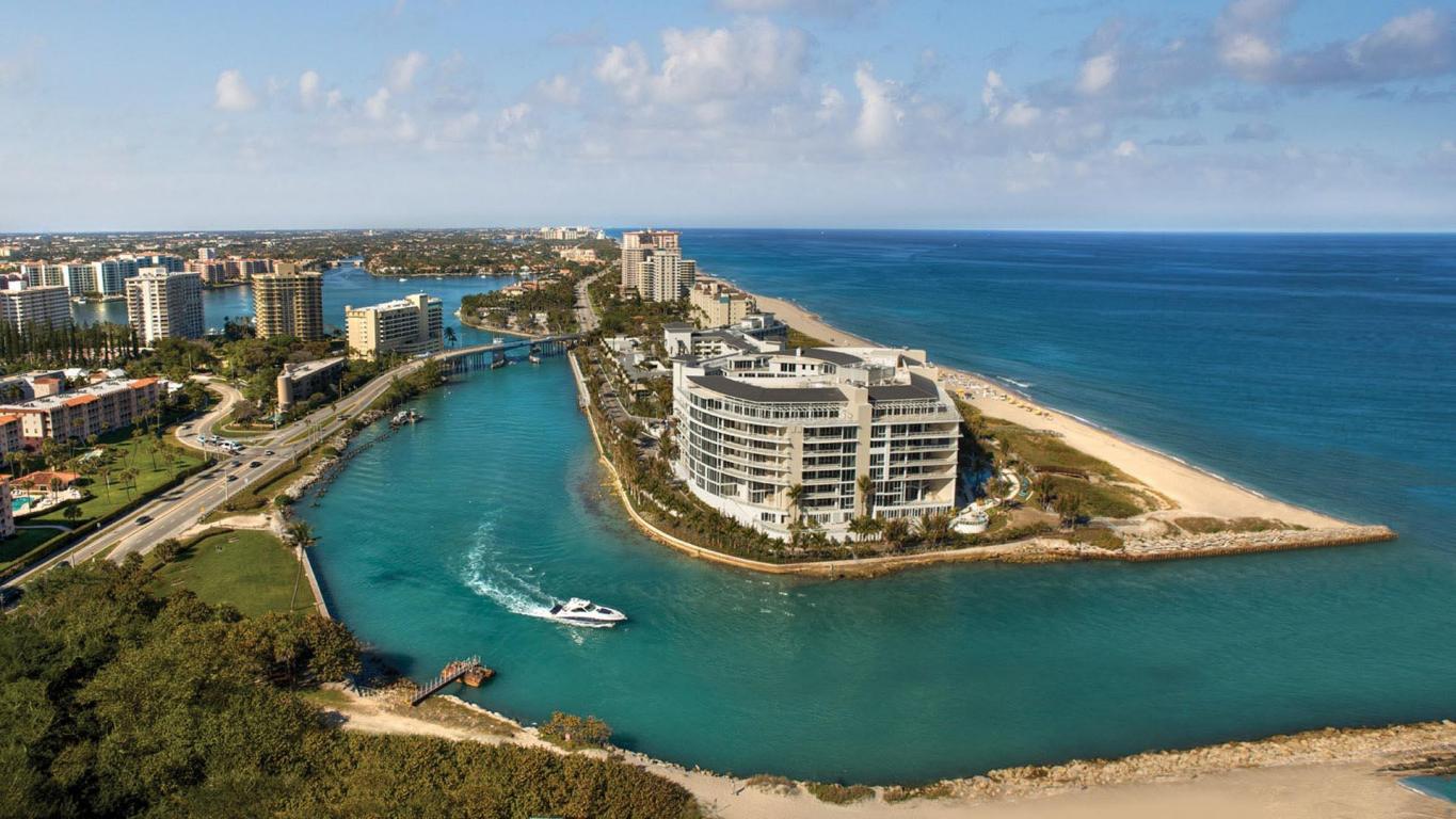 Aerial View Of 1000 S Ocean Blvd, Boca Raton, Fl 33432 - Boca Raton ...